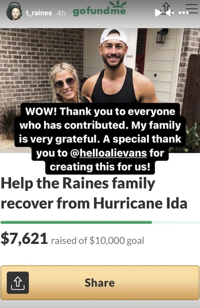 The Challenge: Tony Raines shares details of 'traumatic' Hurricane Ida ...