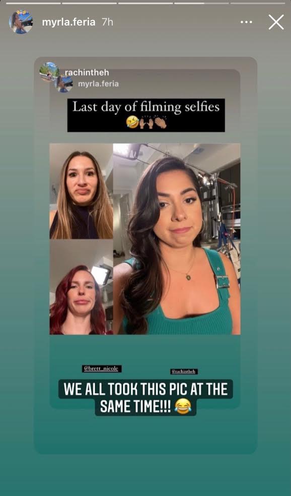 Myrla Feria shares photos with her MAFS besties Rachel and Brett