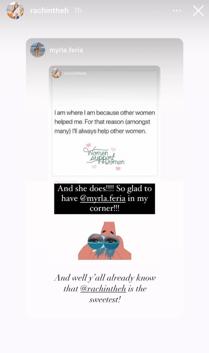 Rachel Gordillo expresses gratitude for always having Myrla Feria in ...