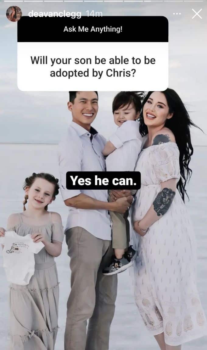 90 Day Fiance: Deavan Clegg says boyfriend Topher can adopt son with ...