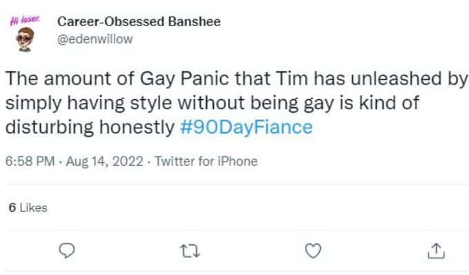 90 Day Fiance: Tim Malcolm responds to questions about his sexuality ...
