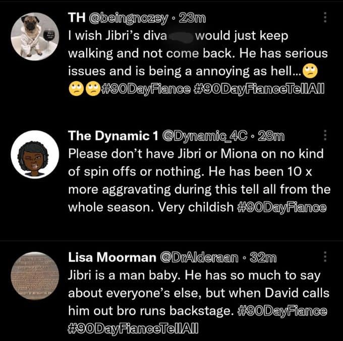 90 Day Fiance spoiler: Viewers call out Jibri for his behavior during ...