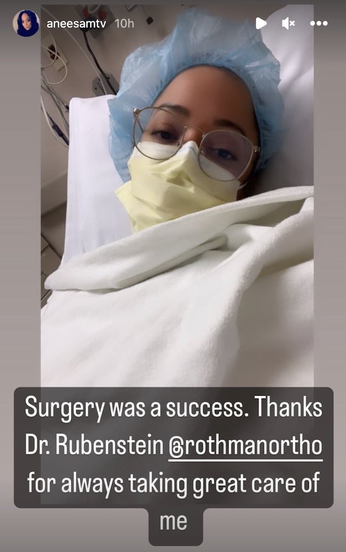The Challenge star Aneesa Ferreira reveals successful surgery after ...