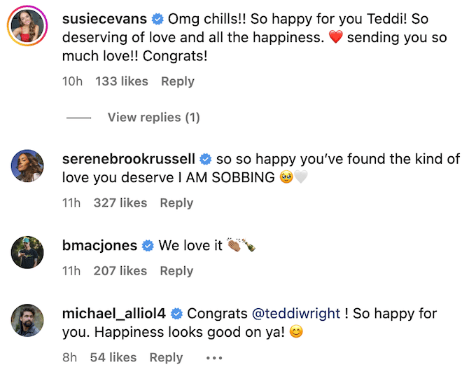 Bachelor in Paradise's Teddi Wright is engaged to her boyfriend Nicholas