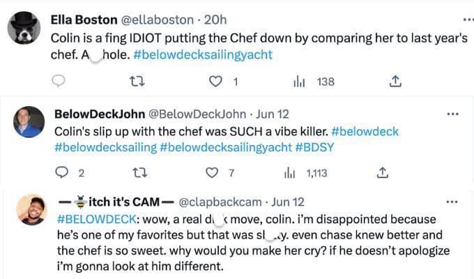Below Deck Sailing Yacht star Colin MacRae blasted over chef comment to ...
