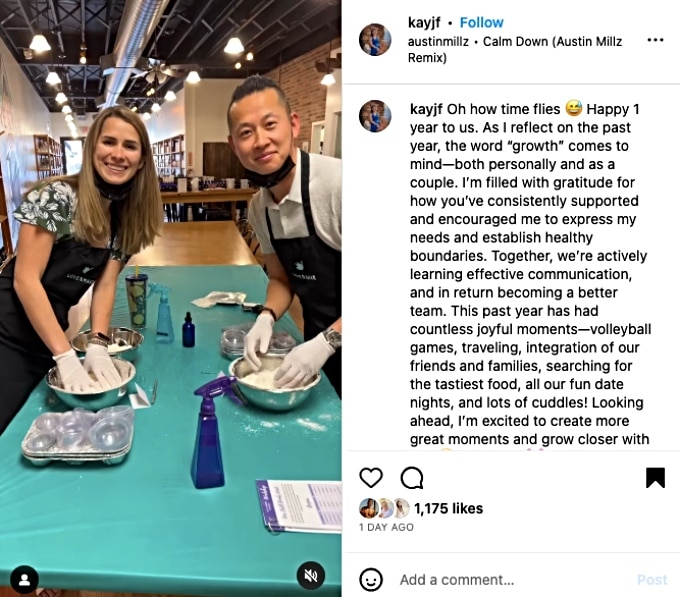 MAFS: Johnny Lam celebrates 1 year anniversary with girlfriend Kayla ...