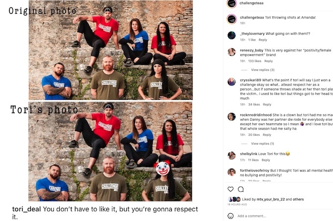 The Challenge: Amanda Garcia blasts Tori Deal as 'loser' and 'botched ...