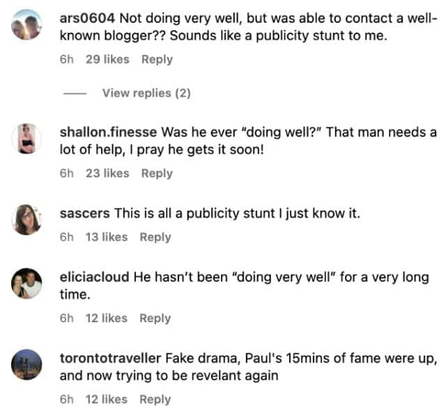 Paul Staehle called out for 'publicity stunt' after 'going missing' in ...