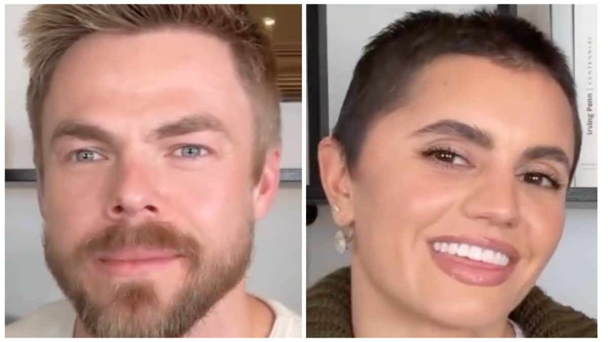 DWTS star Derek Hough and wife Hayley Erbert share exciting dance tour ...